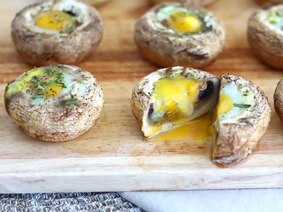 Recept gomba fürjtojással