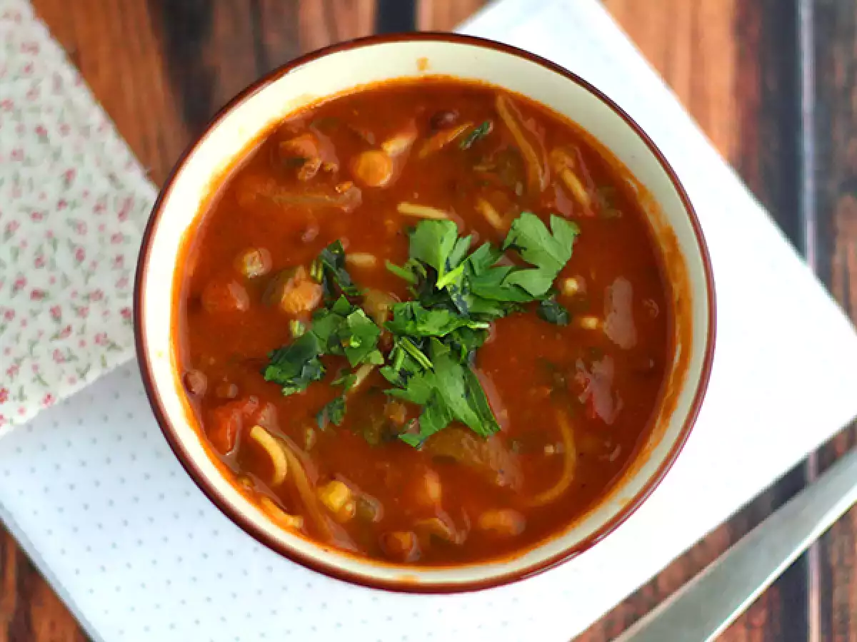Recept harira leves, könnyű és illatos