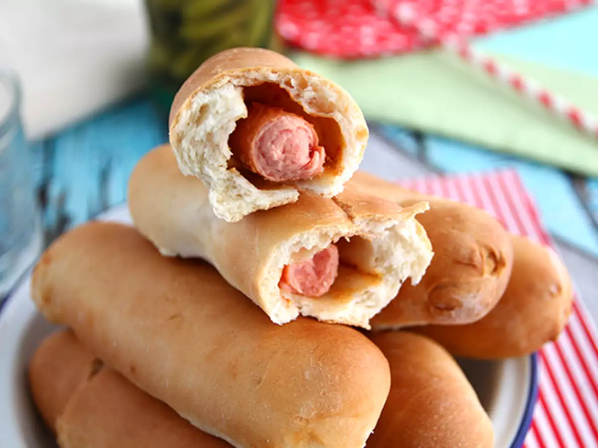 Spiro kutyák recept: házi hot dogok